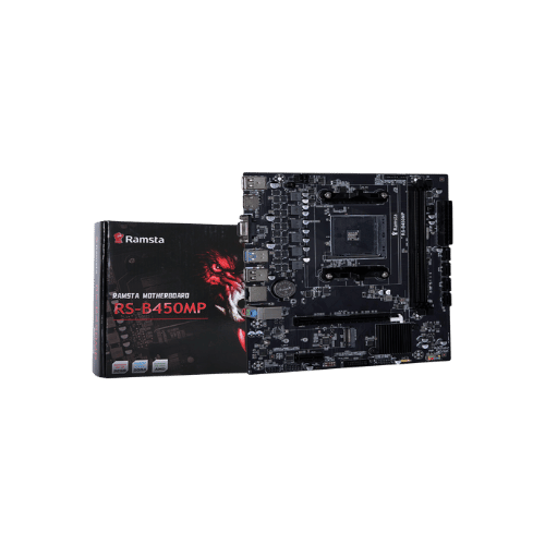 Ramsta RS-B450MP AM4 mATX Motherboard – PCQ Online